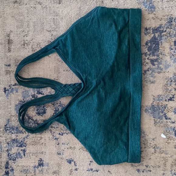 KIAVA | Intimates & Sleepwear | Kiava Sports Bra Braided Emerald Green ...